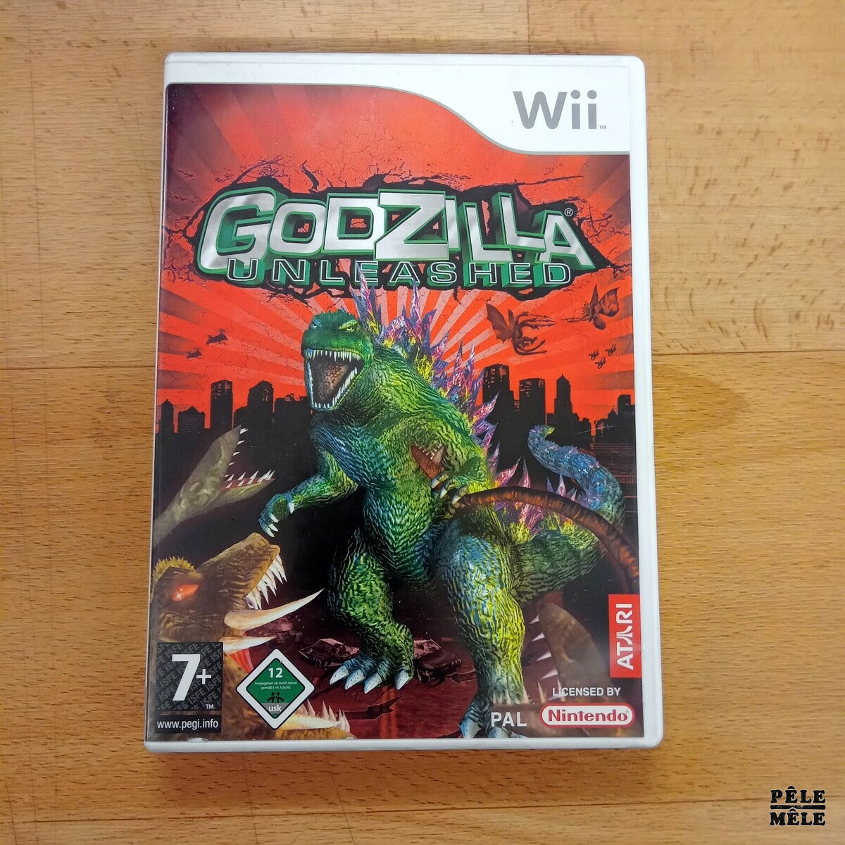NINTENDO Wii "Godzilla Unleashed" - Pêle-Mêle Online