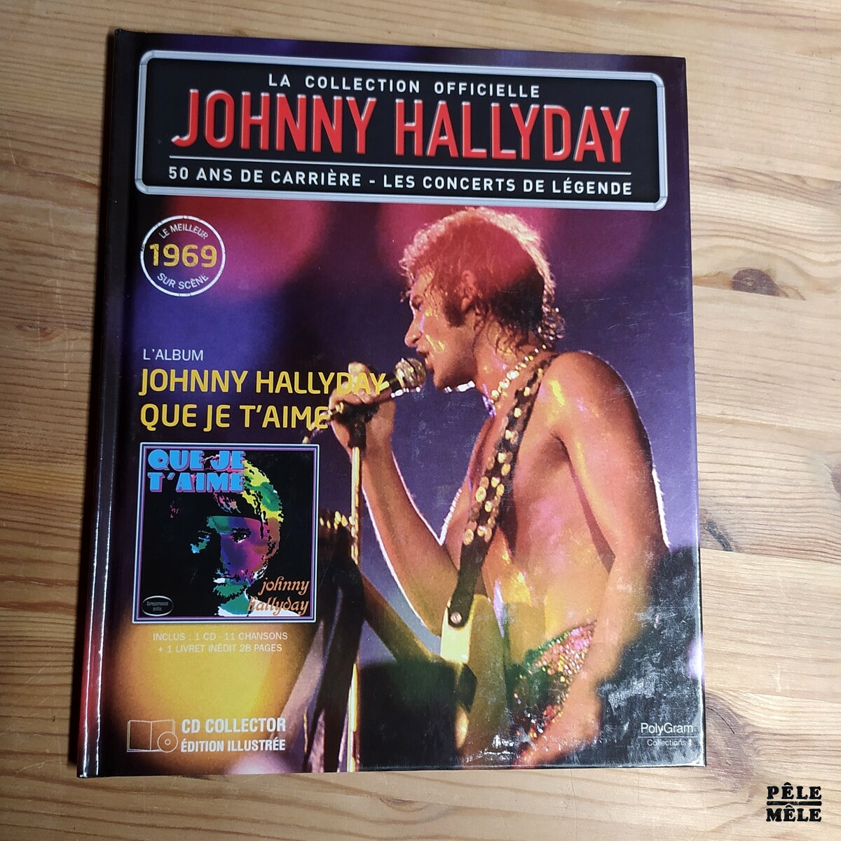 Johnny Hallyday la Collection Officielle : 50 ans de carrière - les ...