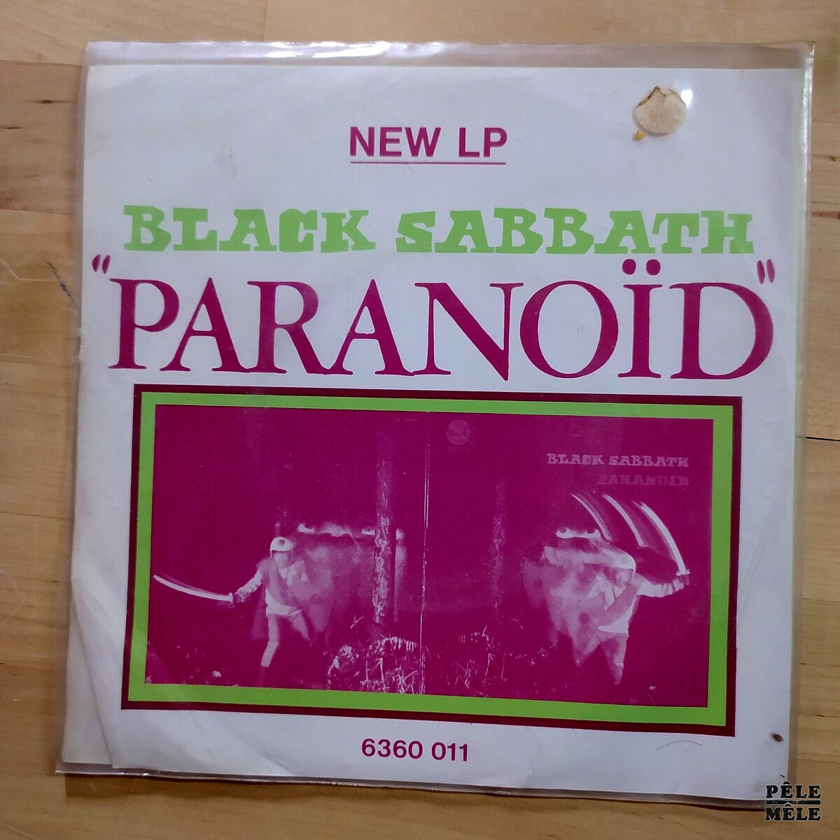 45T : Black Sabbath “Paranoïd / Rat Salad” (VERTIGO, 1970) - Pêle-Mêle ...