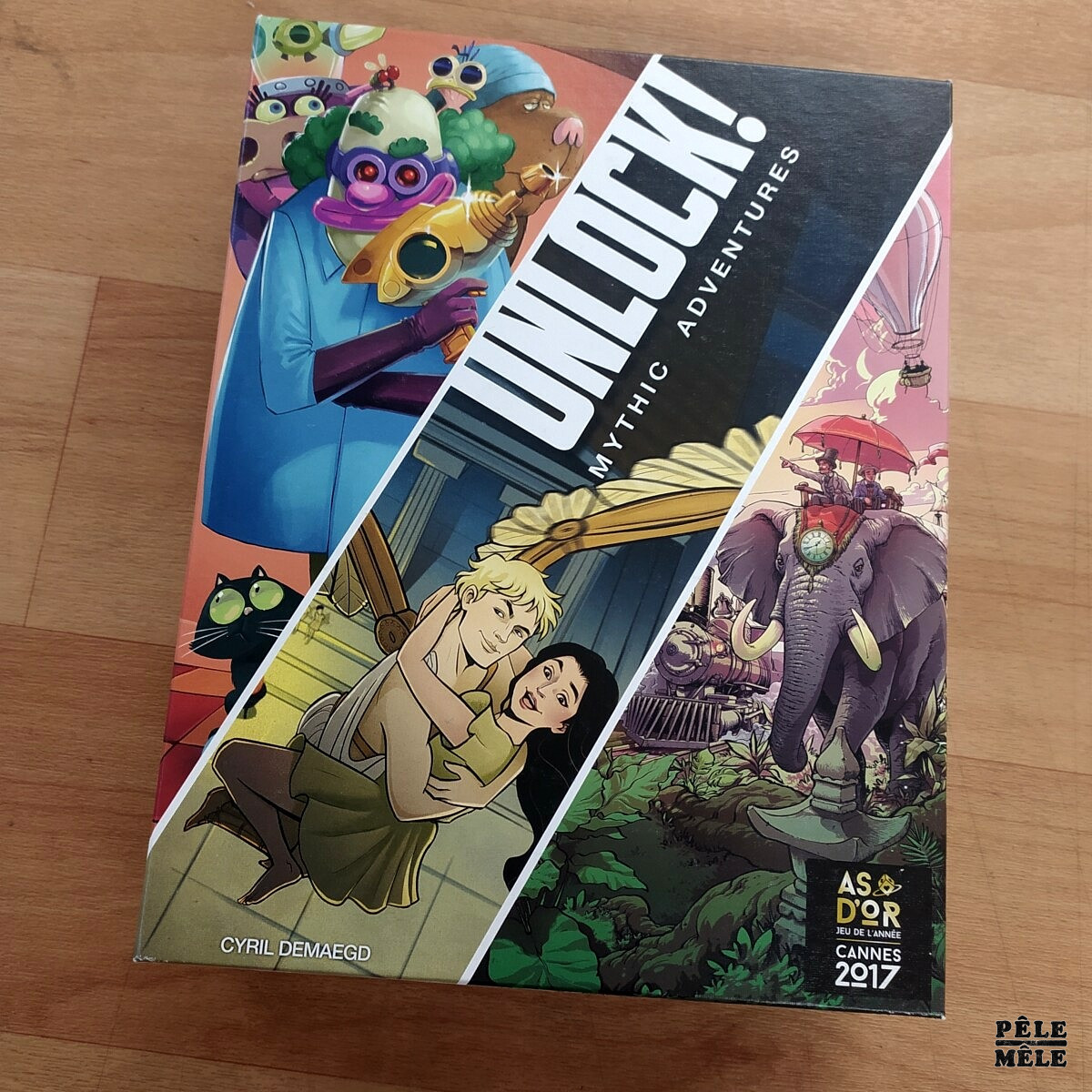 Cyril Demaegd "Unlock! Mythic Adventures" (SPACE COWBOYS) - Pêle-Mêle ...