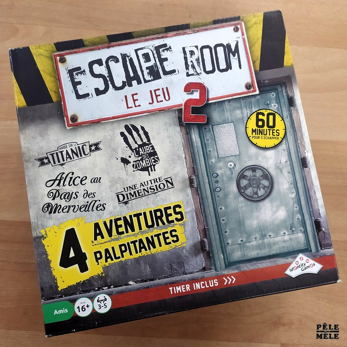 "Escape Room, le Jeu 2" (IDENTITY GAMES) - Pêle-Mêle Online