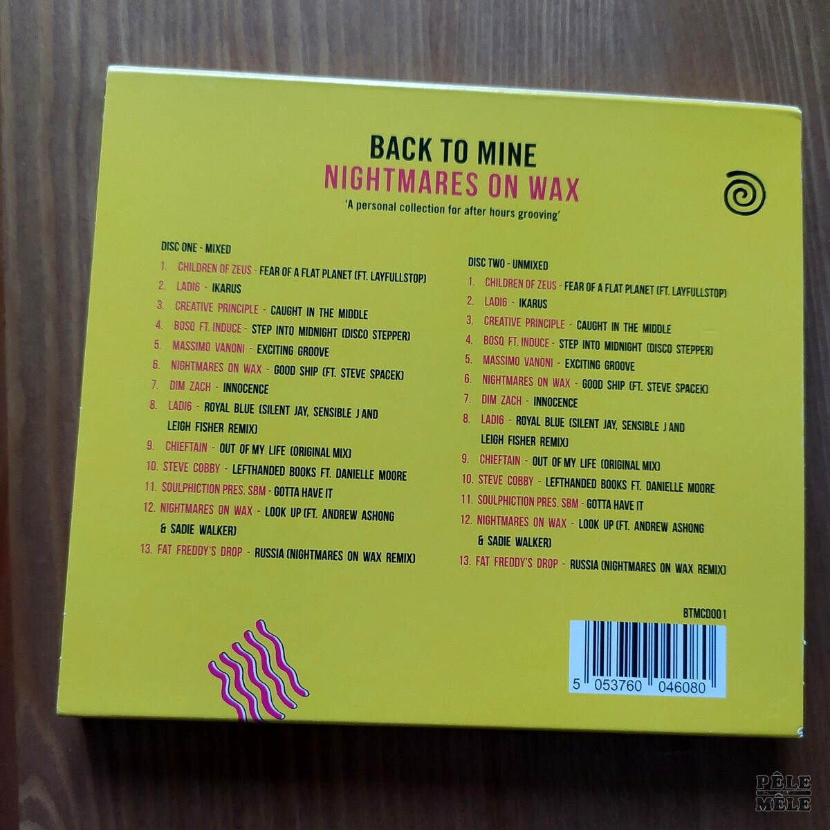Compilation "Back to Mine : Nightmares on Wax" (DMC, 2019) / 2 cds ...