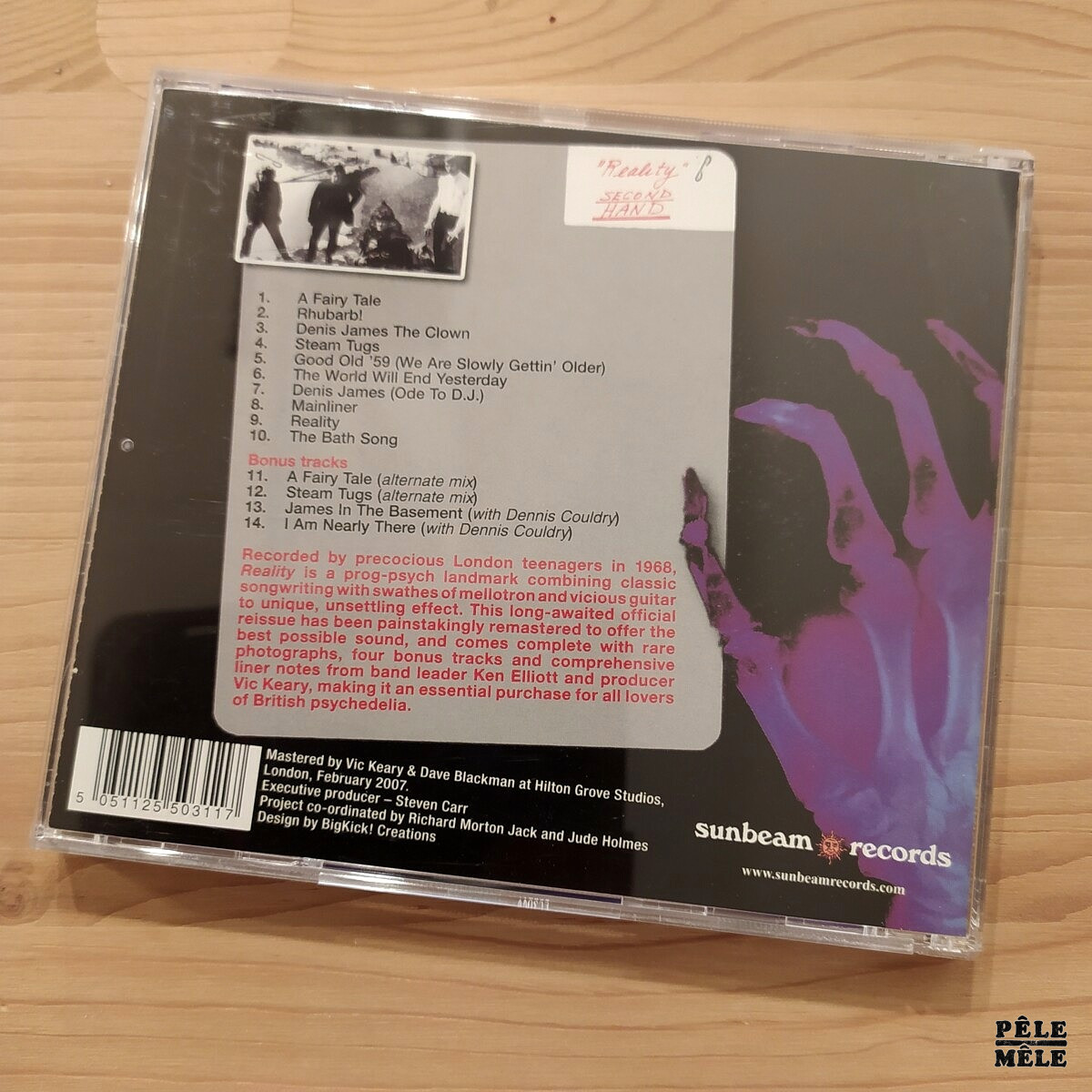 Second Hand "Reality" (POLYDOR, 1968) - Pêle-Mêle Online