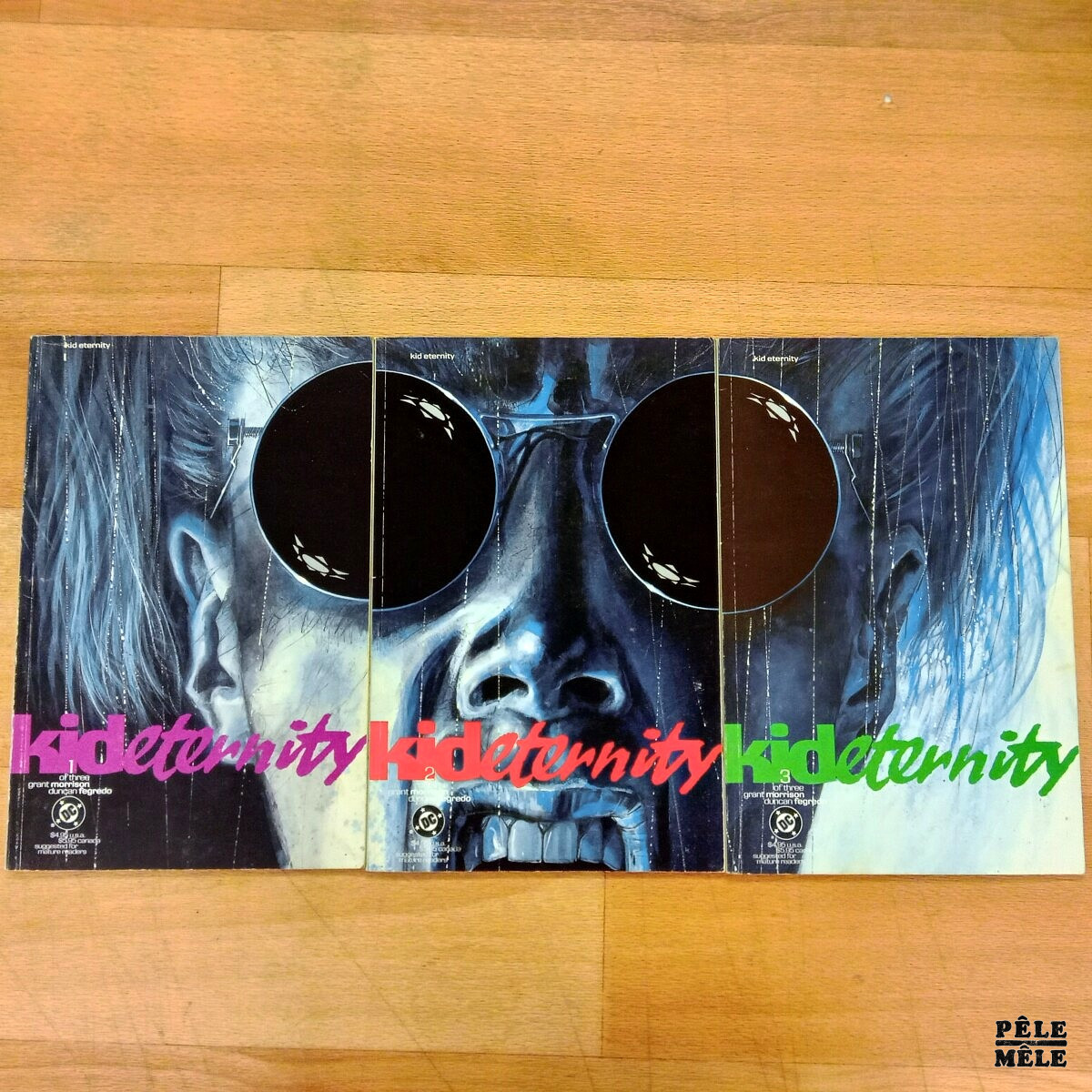 "Kid Eternity" books 1-3 (Complete series) - Grant Morrison & Duncan ...