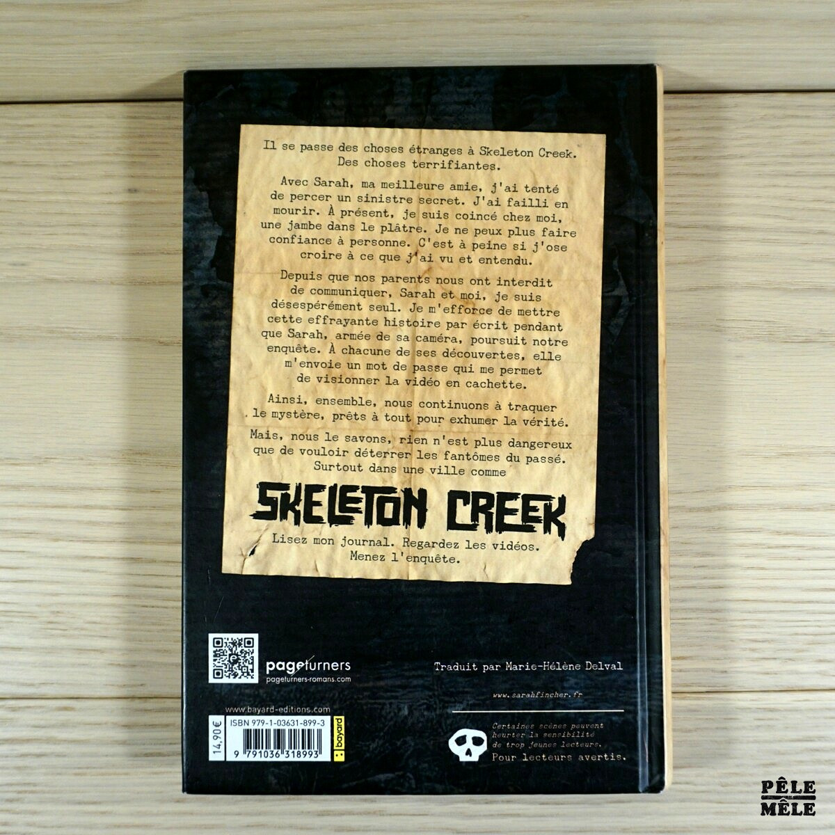 Skeleton Creek Tome 1 : Psychose - Patrick Carman - Pêle-Mêle Online