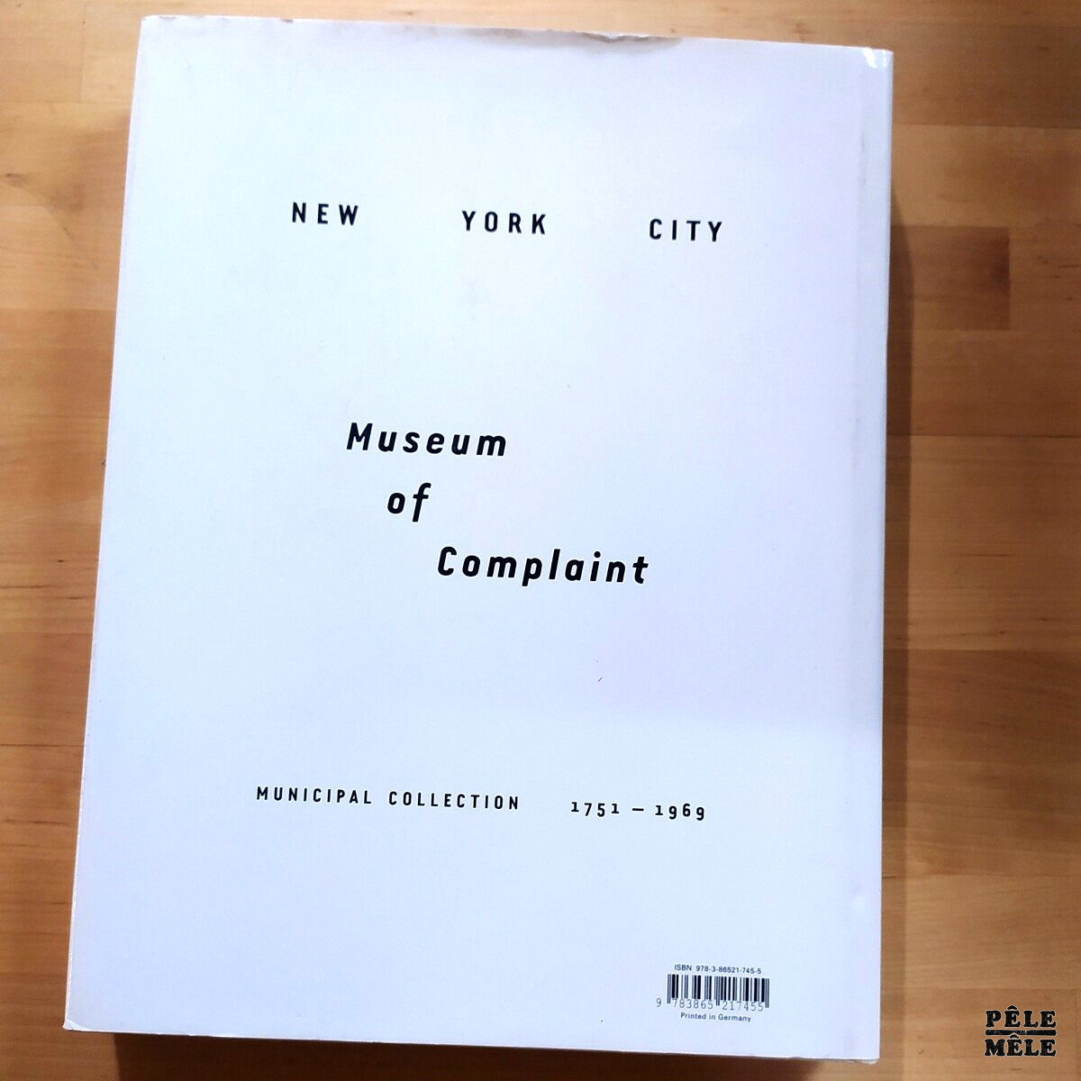 Matthew Bakkom "New York City Museum of Complaint, Municipal Collection ...