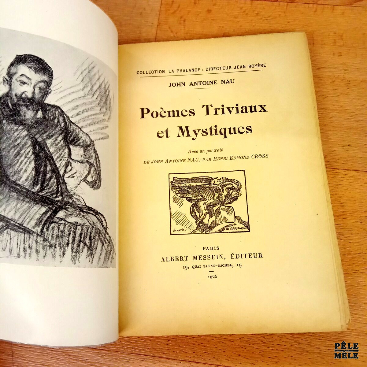 Poèmes triviaux et mystiques - John-Antoine Nau / Chez Albert Messein ...