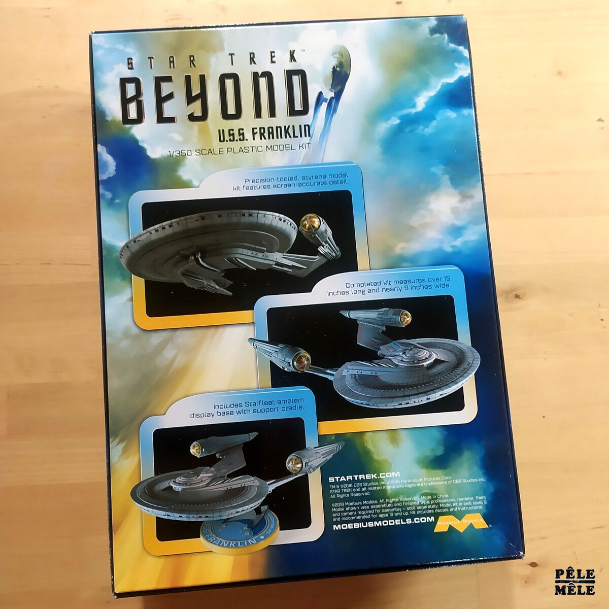 "Star Trek Beyond - U.S.S. Franklin" (MOEBIUS MODELS) - Pêle-Mêle Online