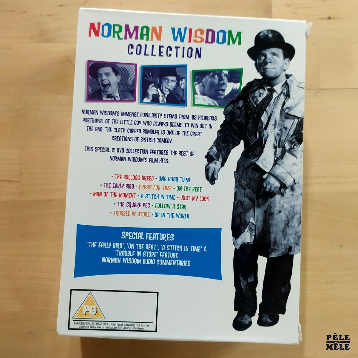 Coffret "Norman Wisdom Collection" (ITV) / 12 dvds - Pêle-Mêle Online