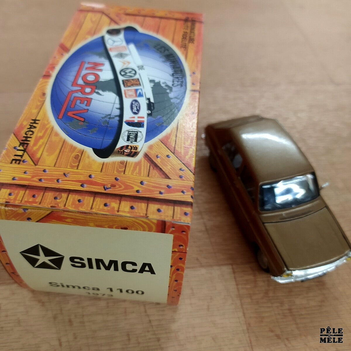 Collection Hachette "La Miniature Haute Fidélité" : Simca 1100 1973 (NOREV) - Pêle-Mêle Online