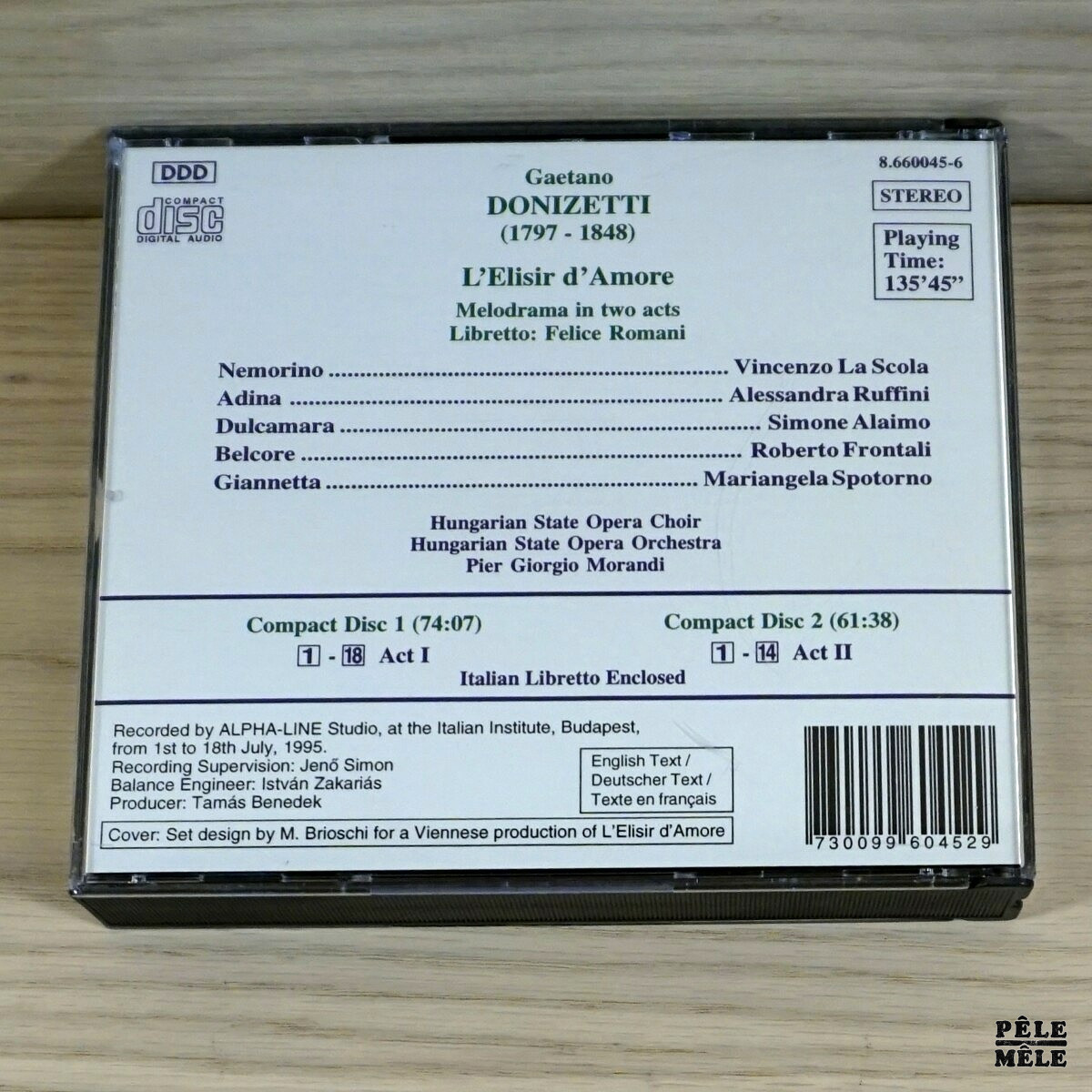 Donizetti*, Vincenzo La Scola, Alessandra Ruffini, Simone Alaimo ...