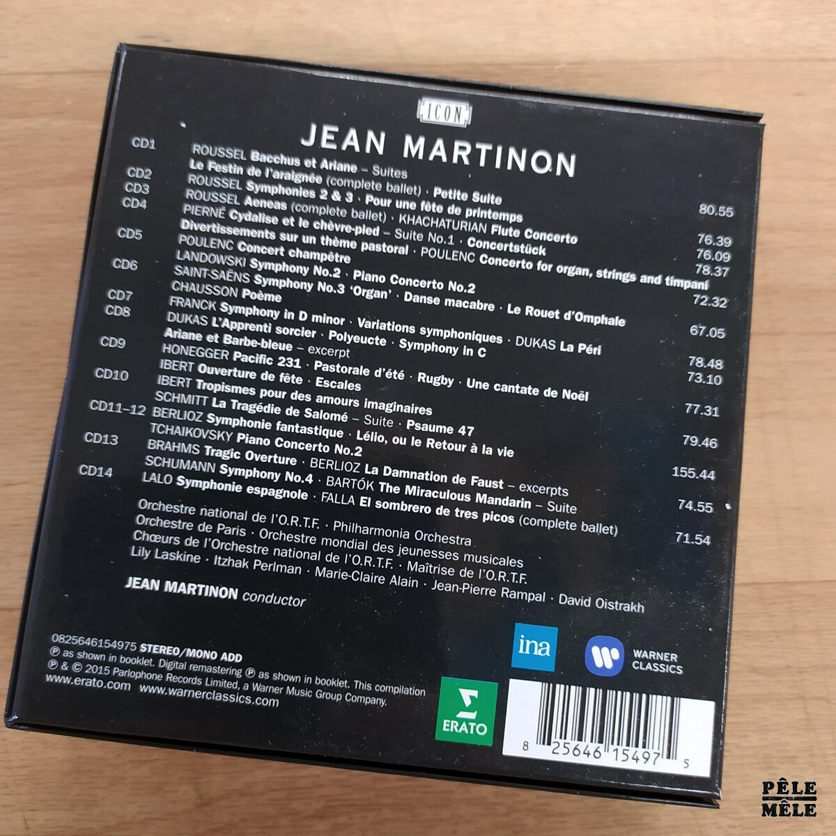 Jean Martinon "The Late Years : Erato and HMV Recordings 1968-1975 ...