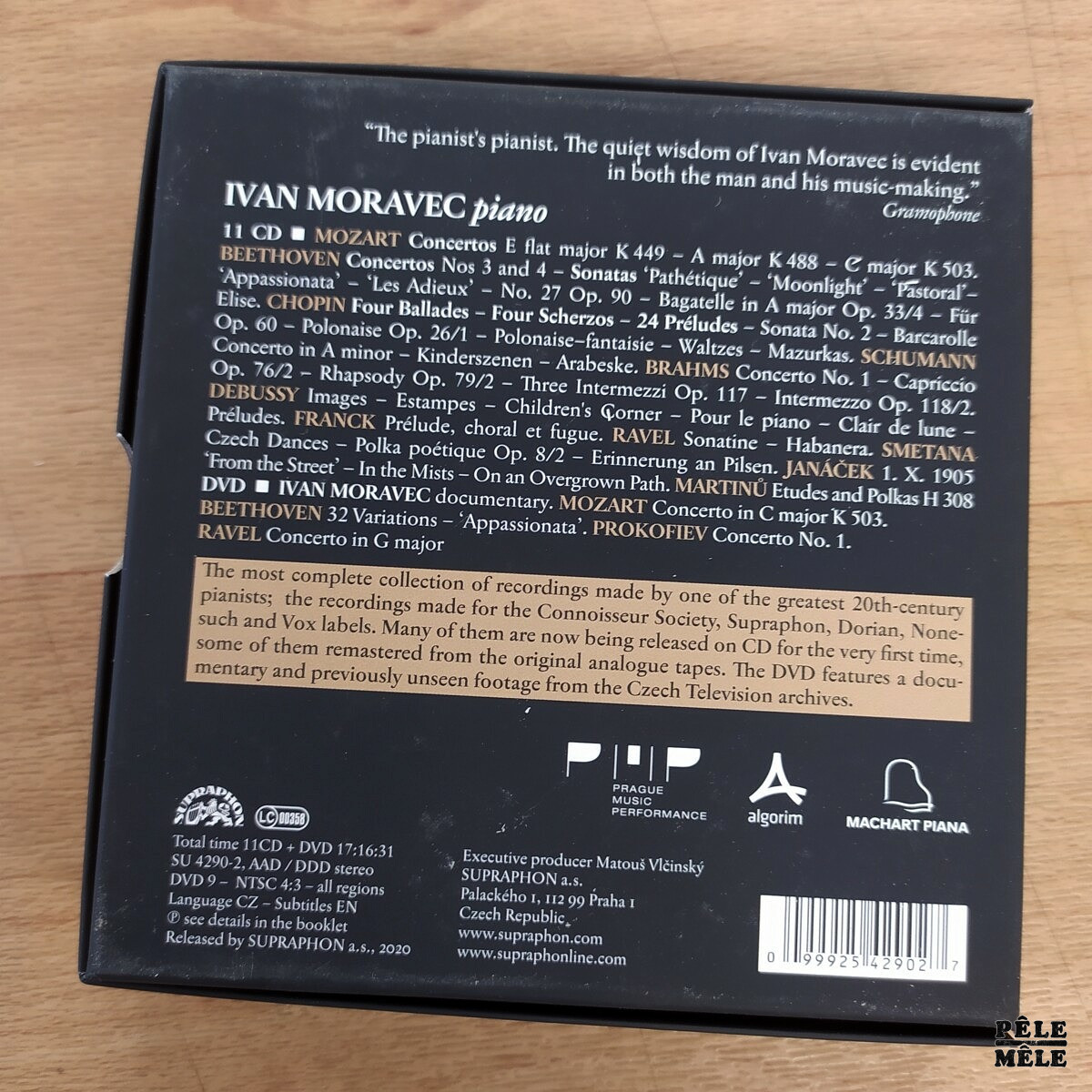 Ivan Moravec "Portrait" (SUPRAPHON) / 11 cds + 1 dvd - Pêle-Mêle Online