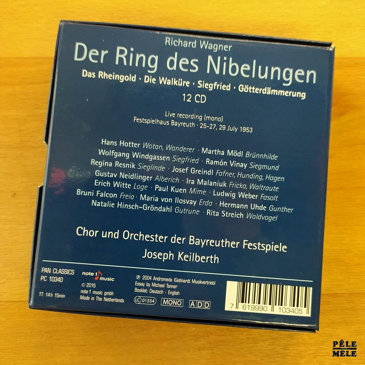 Joseph Keilberth & Chor und Orchester der Bayreuther Festspiele "Richard Wagner - Der Ring Des ...