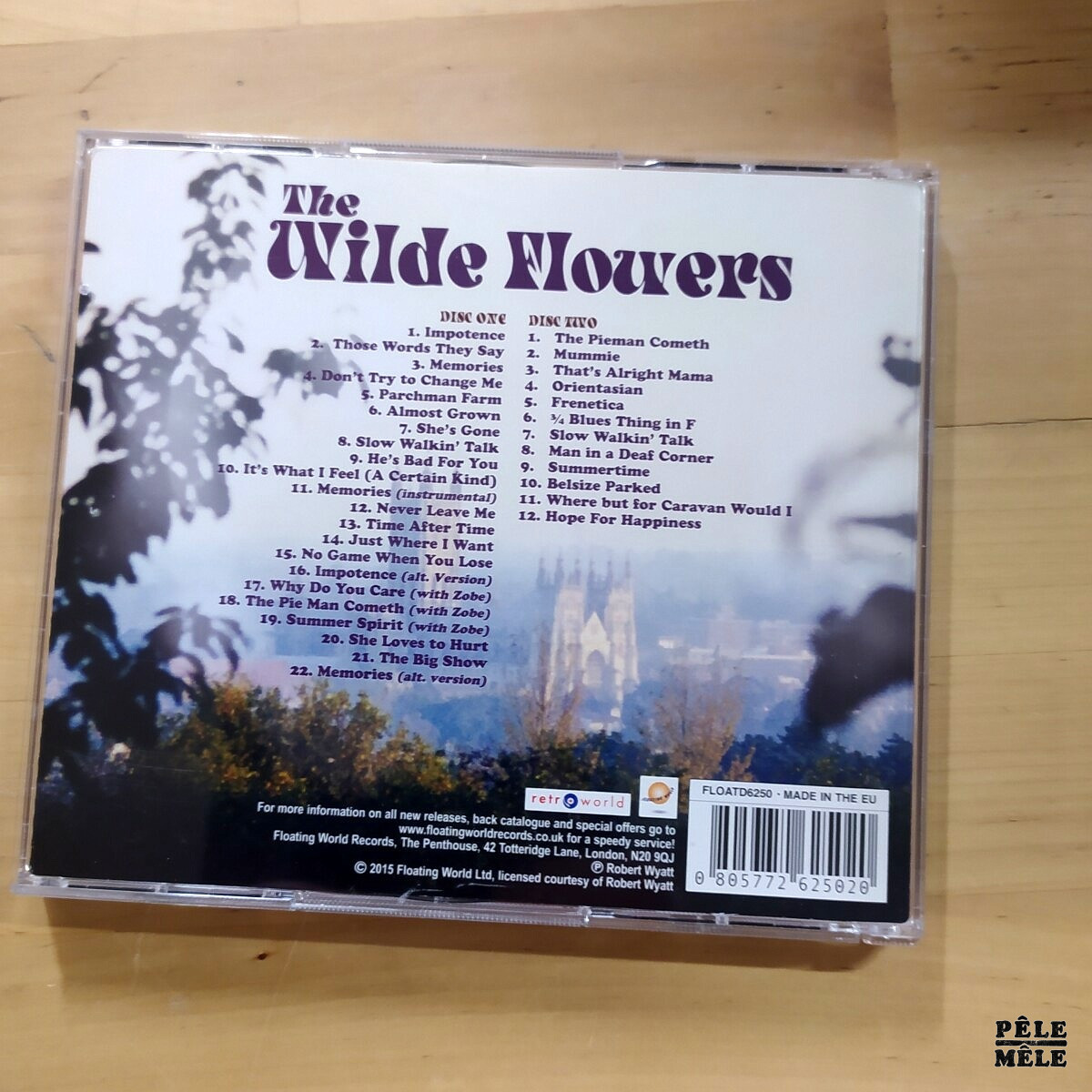 The Wilde Flowers "s/t" - feat. Kevin Ayers, Robert Wyatt, Brian & Hugh Hopper, Richard Sinclair ...