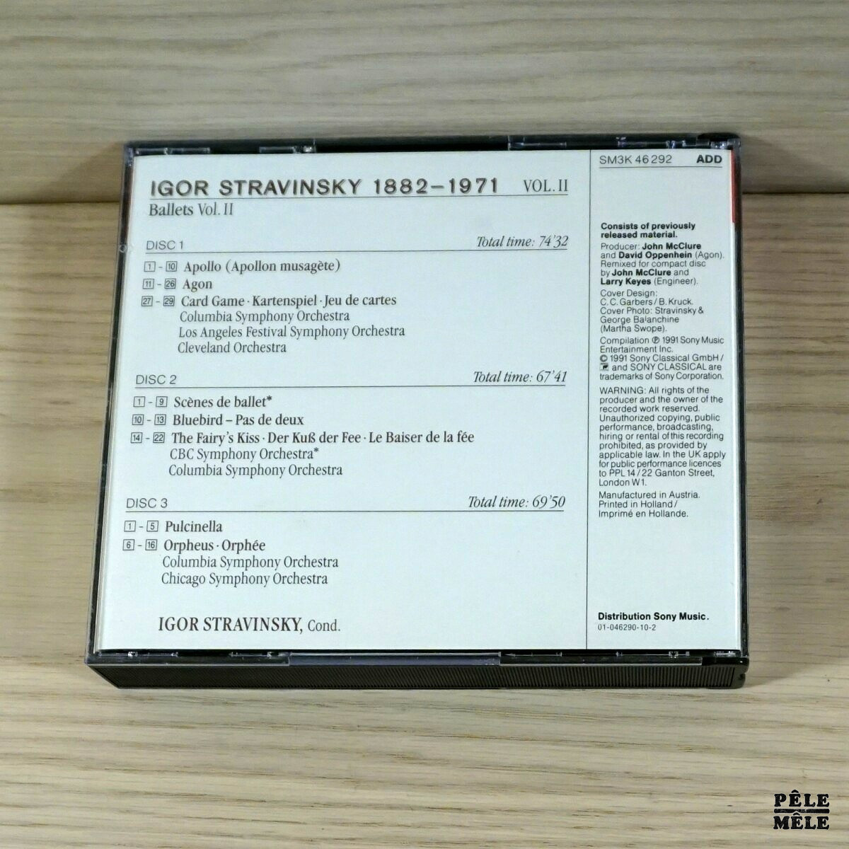 Igor Stravinsky – Edition: Ballets - Vol. II - Pêle-Mêle Online