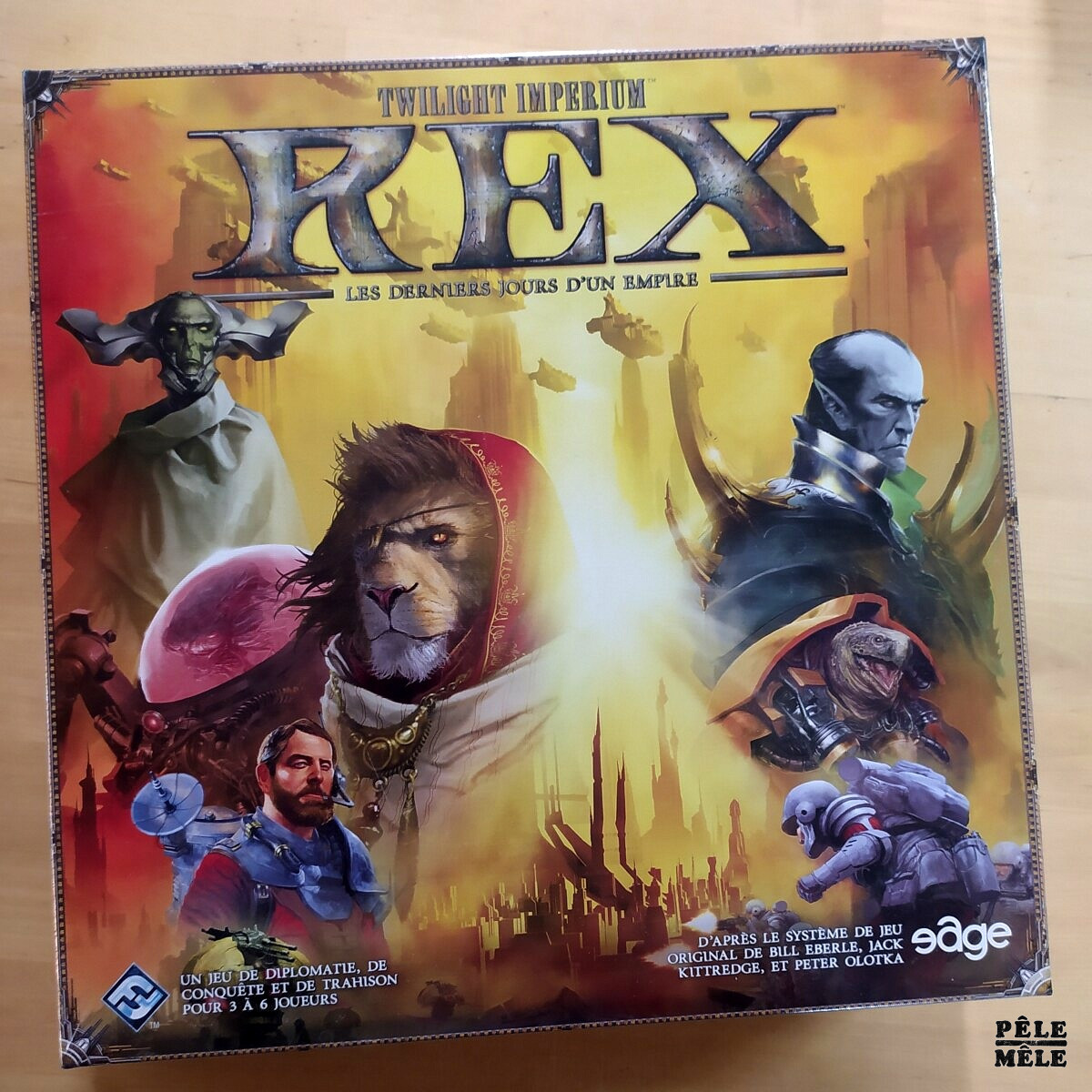 Bill Eberle / Jack Kittredge / Peter Olotka "Twilight Imperium Rex ...