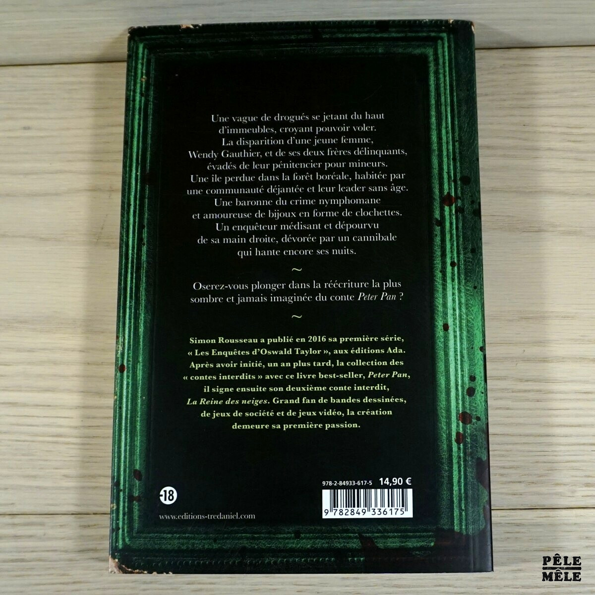 Peter Pan - Simon Rousseau - Les contes interdits - Pêle-Mêle Online