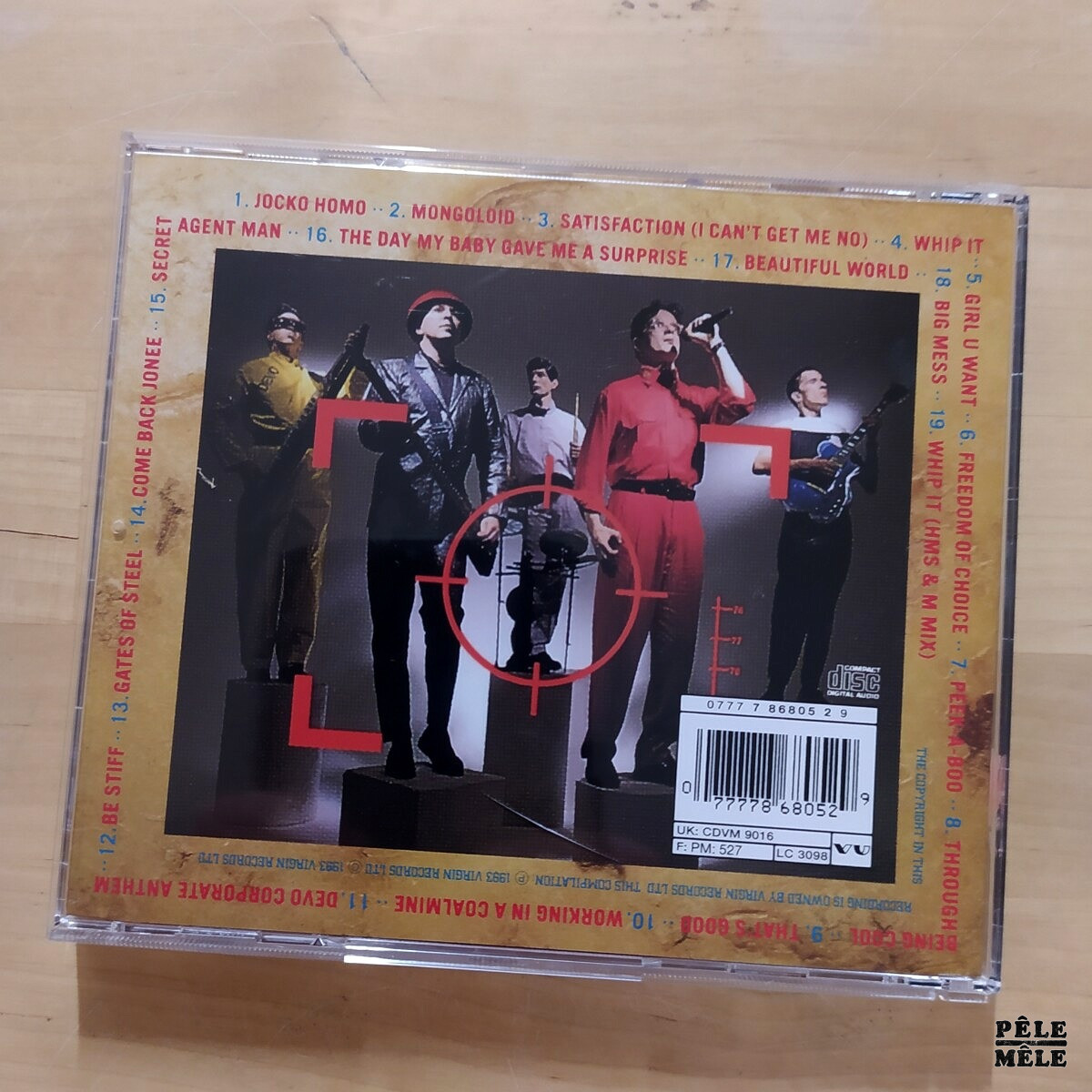 Devo "Hot Potatoes : The Best of Devo" (VIRGIN, 1993) - Pêle-Mêle Online