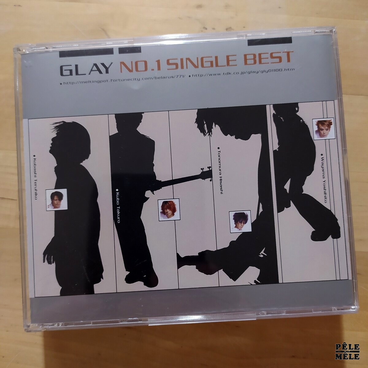 Glay "N°1 Single Best" (SIXSTAR, 1998) IMPORT JAPONAIS / 3 cds - Pêle-Mêle Online
