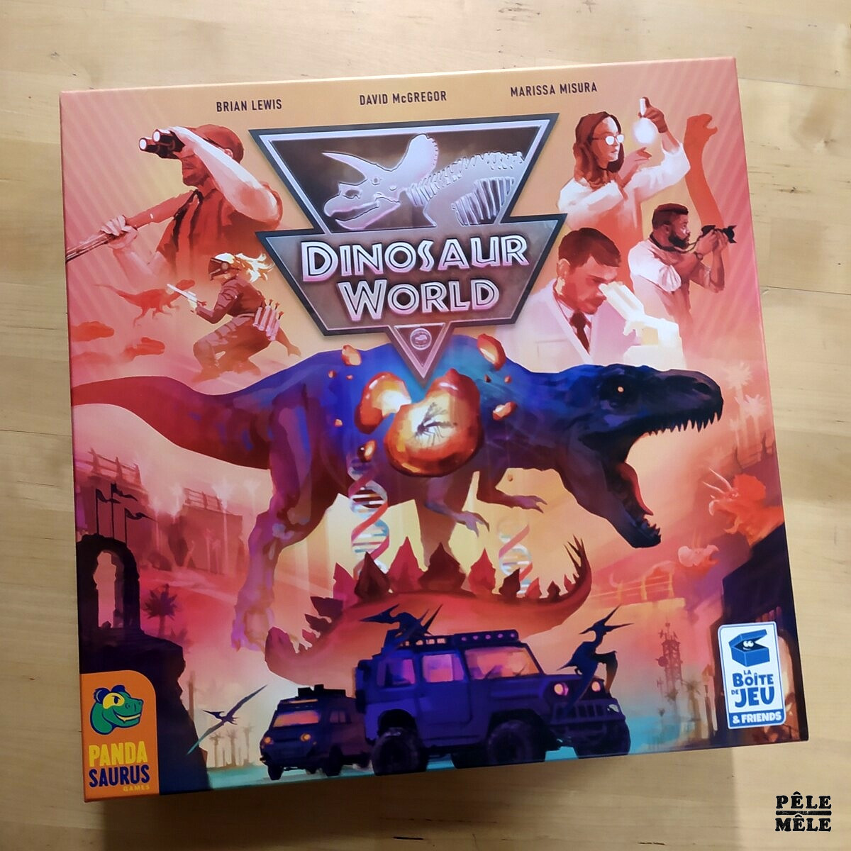 Brian Lewis / David McGregor / Marissa Misura "Dinosaur World" (PANDA SAURUS GAMES) - Pêle-Mêle ...