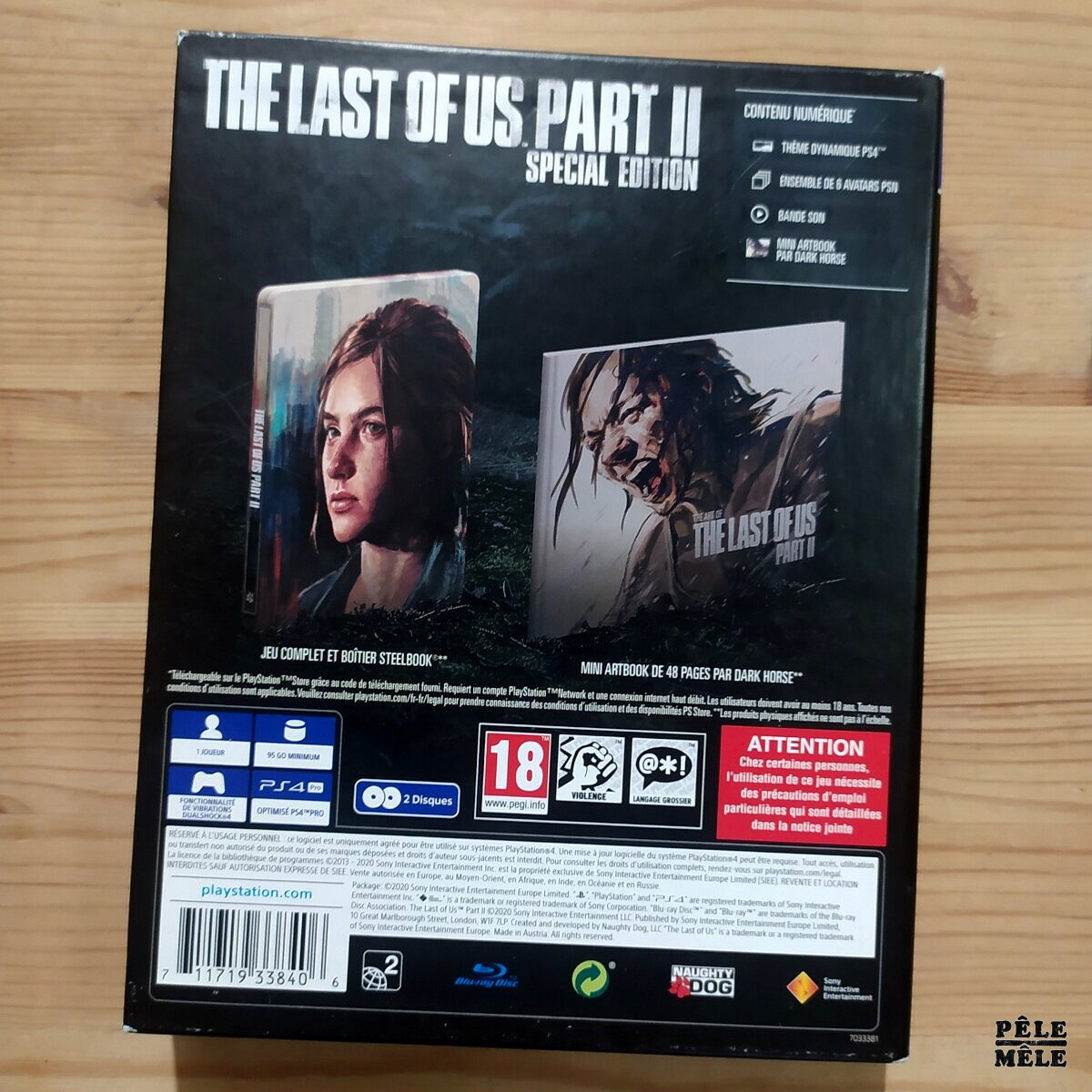 PS4 "The Last of Us part II" Special Edition - Pêle-Mêle Online
