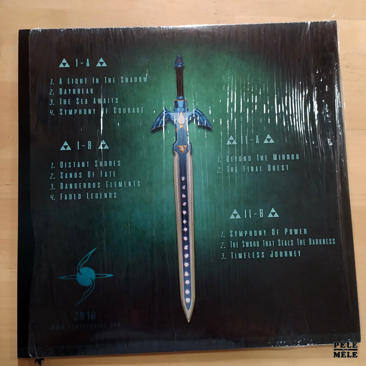 Sam Dillard "Zelda Cinematica" (MATERIA COLLECTIVE, 2019) / 2 lps ...