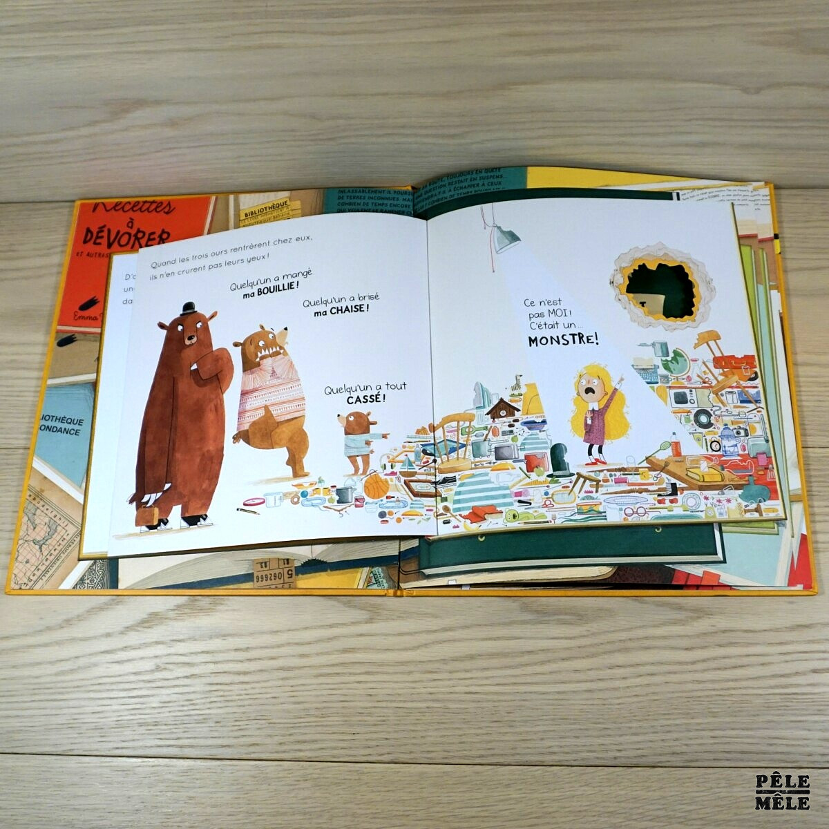 Le croqueur de livres - Emma Yarlett - Pêle-Mêle Online