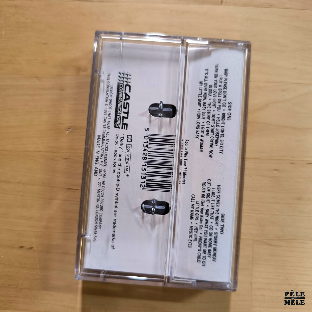 Them "The Collection, featuring Van Morrison" (CASTLE, 1986) / K7 AUDIO ...