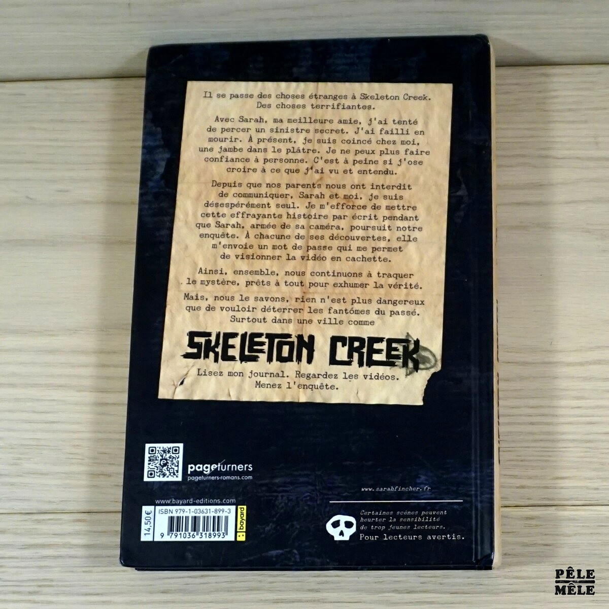 Skeleton Creek T1 - Psychose - Patrick Carman - Pêle-Mêle Online