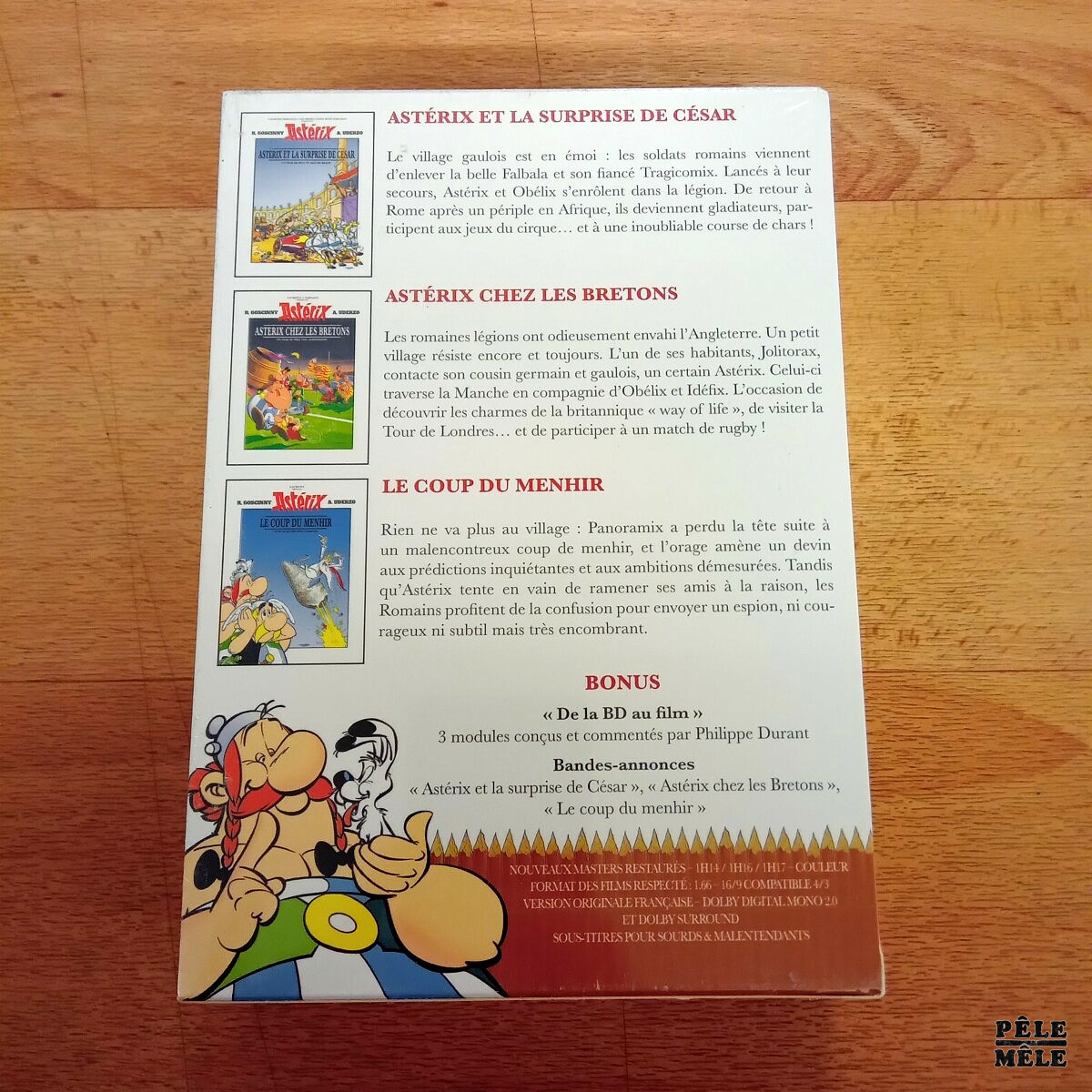 Astérix - La trilogie Gaumont / 3 DVDs - Pêle-Mêle Online