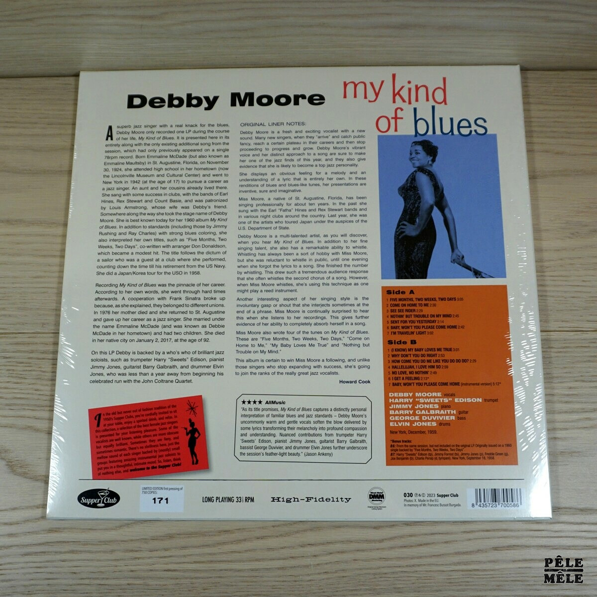 Debby Moore – My Kind Of Blues - Pêle-Mêle Online