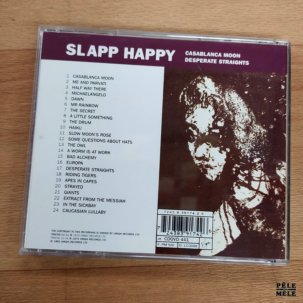 Slapp Happy "Casablanca Moon / Desperate Straights" (VIRGIN, 1974/75) - Pêle-Mêle Online