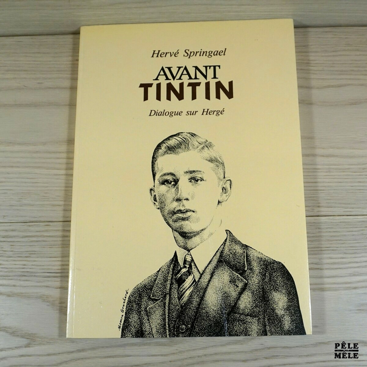 Avant Tintin, dialogue sur Hergé - Hervé Springael, ex. numéroté - Pêle ...