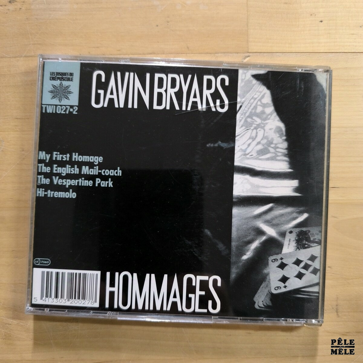 Gavin Bryars "Hommages" (LES DISQUES DU CREPUSCULE, 1990) - Pêle-Mêle ...