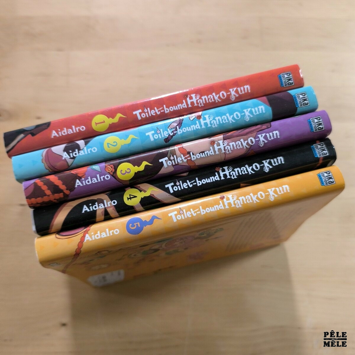 Pack Aidarlo "Toilet-bound Hanako Kun, Tomes 1 à 5" (PIKA, 2021) / 5 ...