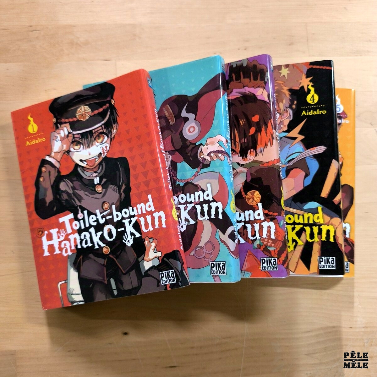 Pack Aidarlo "Toilet-bound Hanako Kun, Tomes 1 à 5" (PIKA, 2021) / 5 ...