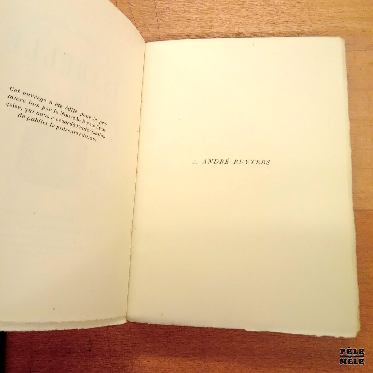 Isabelle - André Gide / Gravures de Daragnès / Chez Henri Jonquières ...