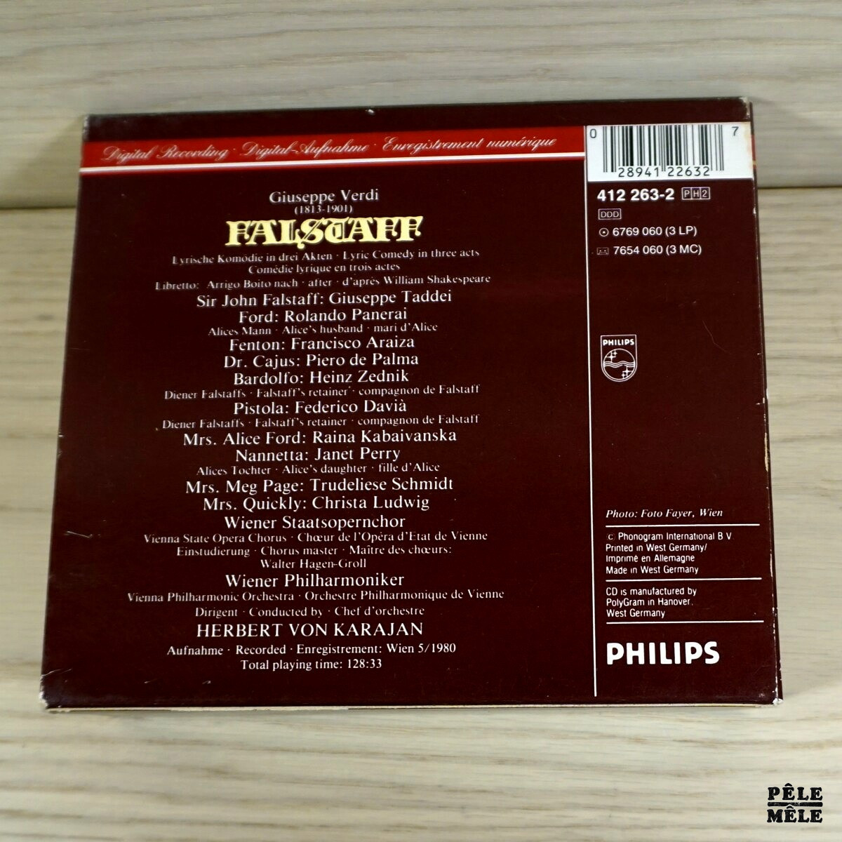 Giuseppe Verdi - Giuseppe Taddei, Rolando Panerai, Francisco Araiza ...