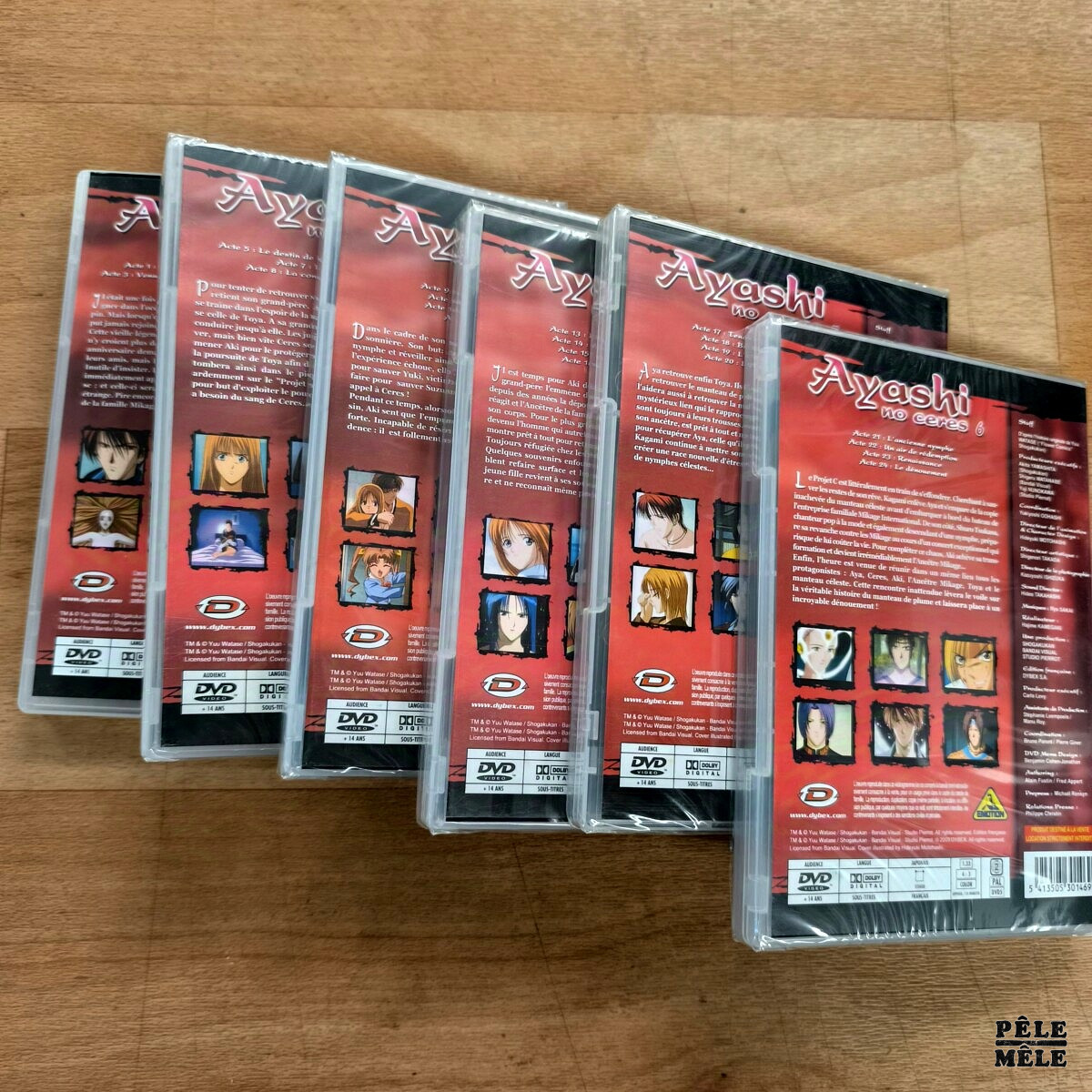 "Ayashi No Ceres, la Série Intégrale" (DYBEX) / 6 dvds - Pêle-Mêle Online