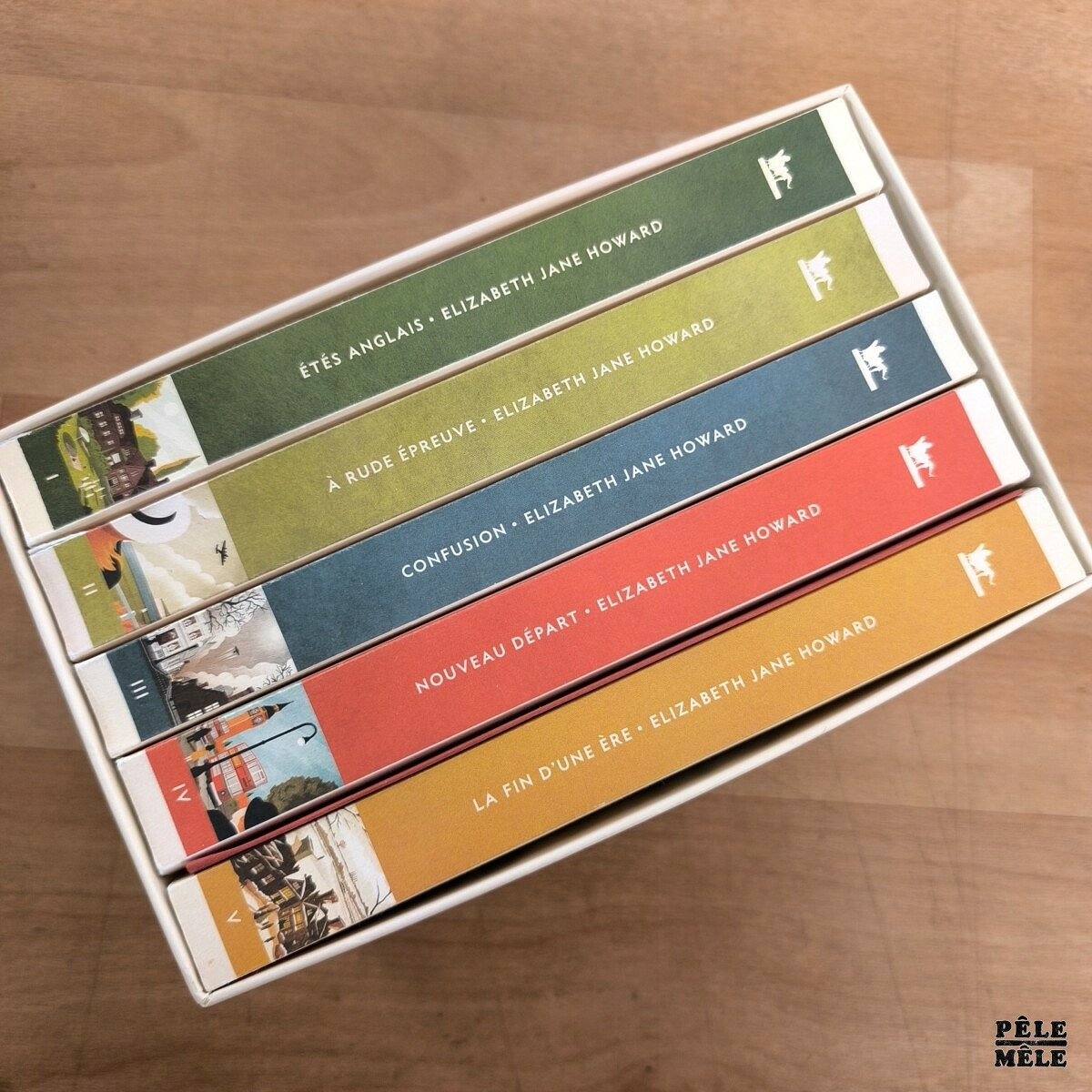 Coffret Elizabeth Jane Howard “La Saga des Cazalet” Vol.I, II, III, IV & V” (LA TABLE RONDE ...