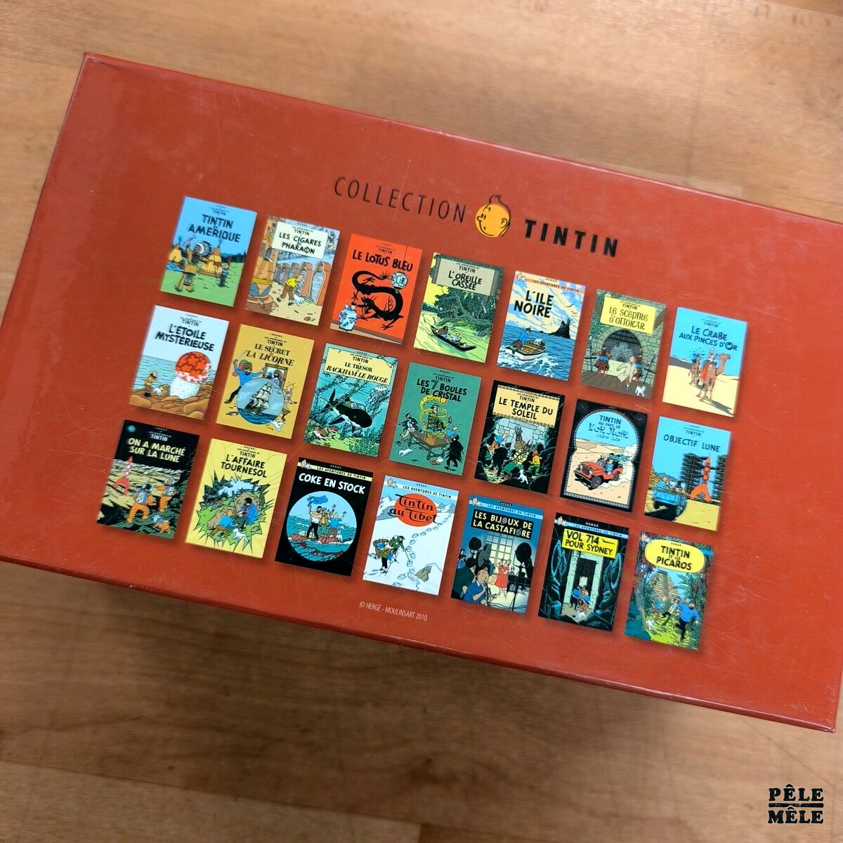 Collection Tintin en DVD (MOULINSART, 2010) / 34 dvds - Pêle-Mêle Online