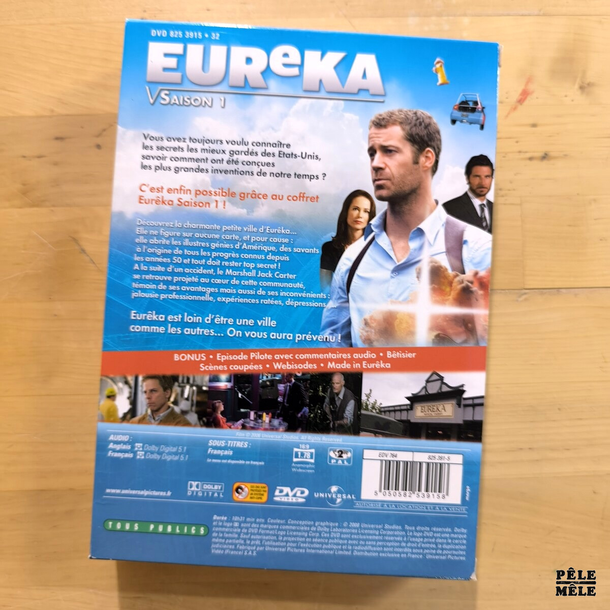 Coffret "Eureka Saison 1" (UNIVERSAL) / 4 dvds - Pêle-Mêle Online
