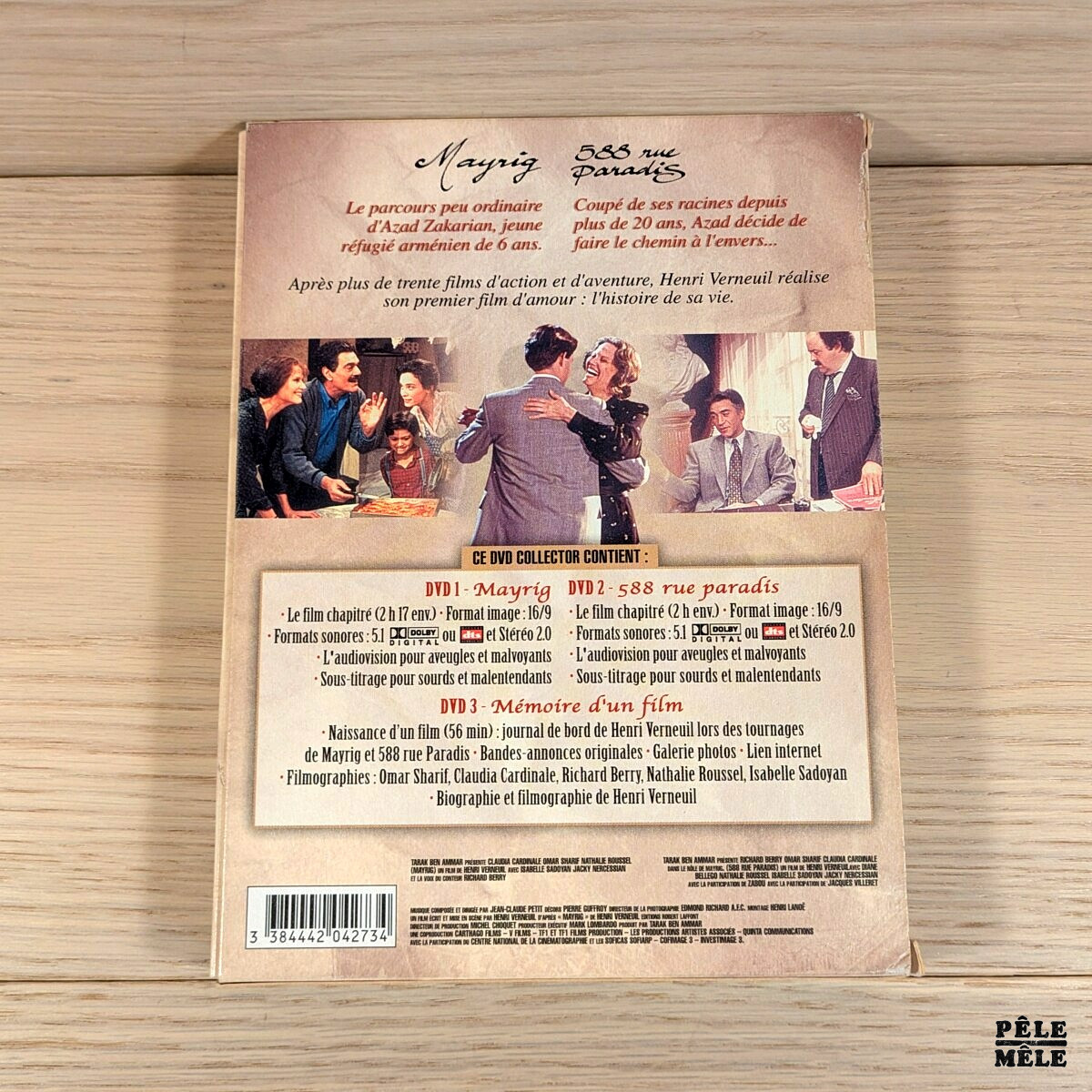 Mayrig & 588 rue Paradis - DVD Édition Prestige - Henri Verneuil - Pêle ...