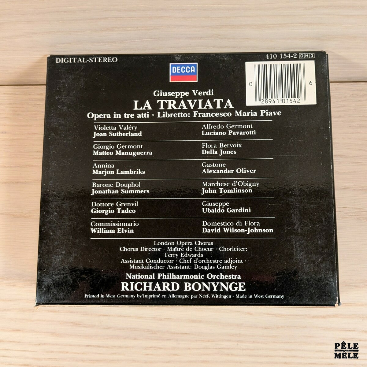 Verdi, Sutherland, Pavarotti, Manuguerra, National Philharmonic Orchestra, Richard Bonynge – La ...