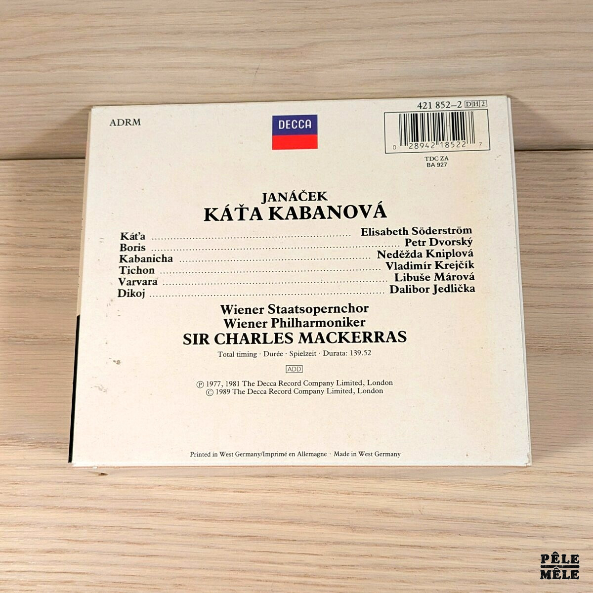 Leoš Janáček - Elisabeth Söderström • Petr Dvorský • Naděžda Kniplová ...
