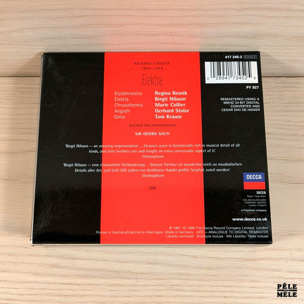 Richard Strauss - Birgit Nilsson, Resnik · Collier · Krause, Wiener ...