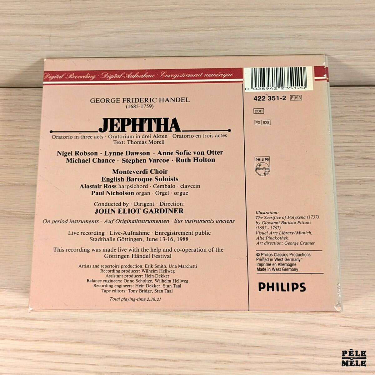 Händel – Nigel Robson, Lynne Dawson, Anne Sofie von Otter, Michael ...