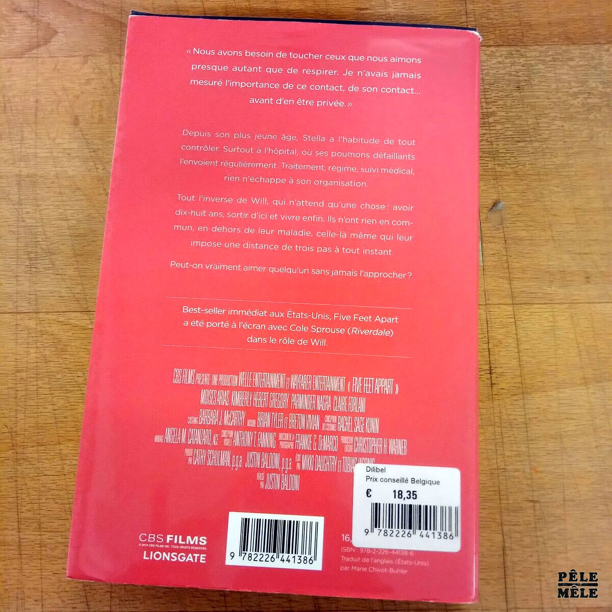 Five feet apart - Rachel Lippincott (Albin Michel) - Pêle-Mêle Online