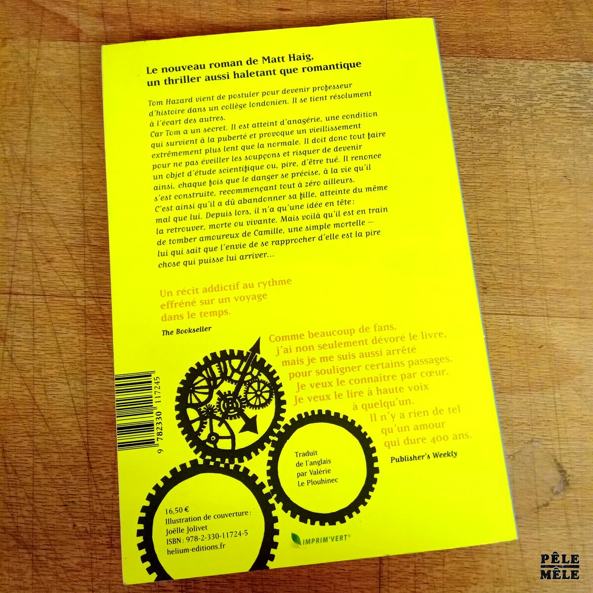 How to stop time - Matt Haig (Helium) - Pêle-Mêle Online